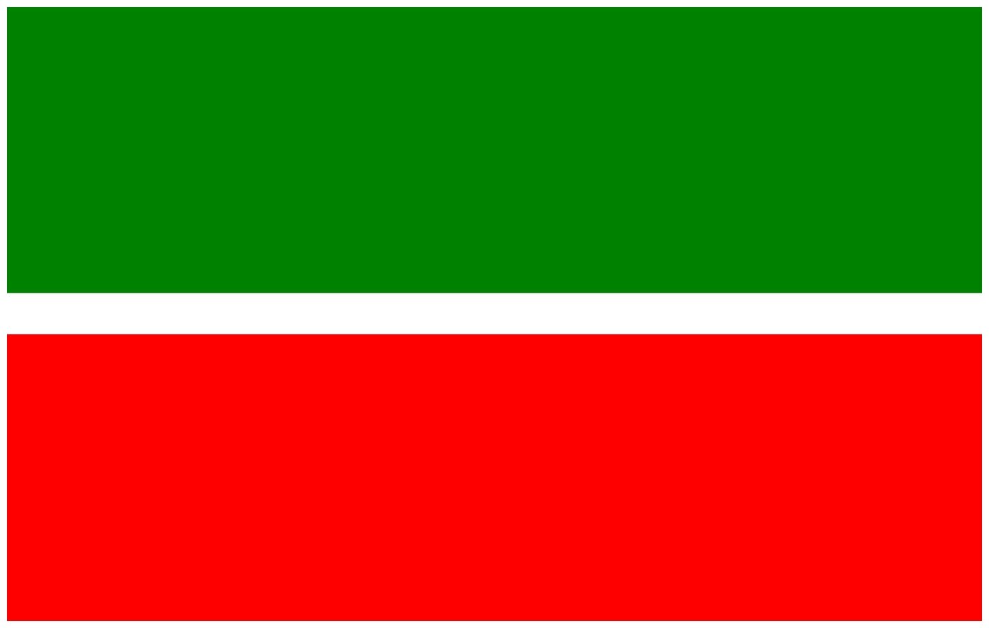 Флаг Республики Татарстан 90х135 см