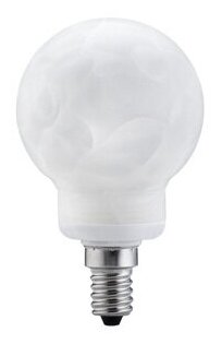 Лампа ESL Globe 60 7W E14 Alabaster Warmwei