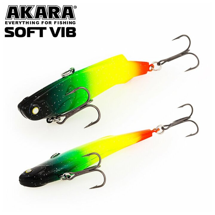 Воблер Akara раттлин Soft Vib 85 мм 39 гр. A21