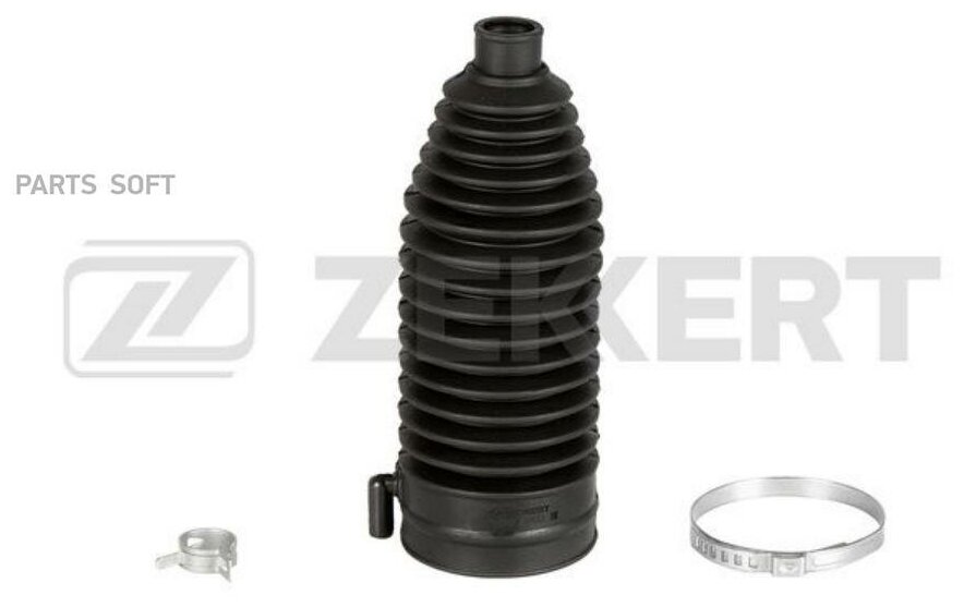 Пыльник рулевой рейки к-т Citroen C4 I II 04- Peugeot 307 02- Zekkert арт. sm-5032