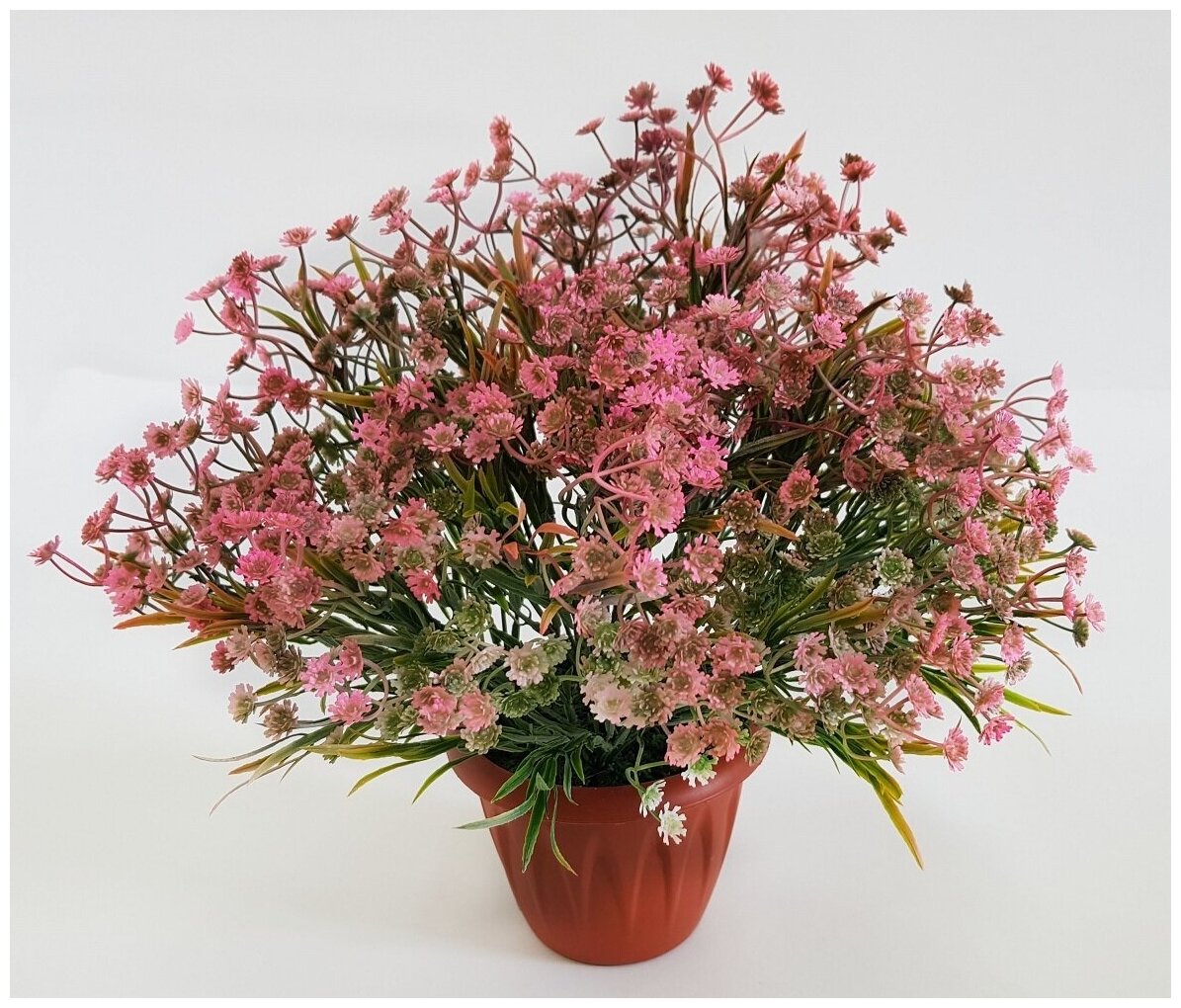 Искусственная Композиция цветочная Гипсофила Л-00-91-2 /Искусственные цветы для декора/Декор для дома