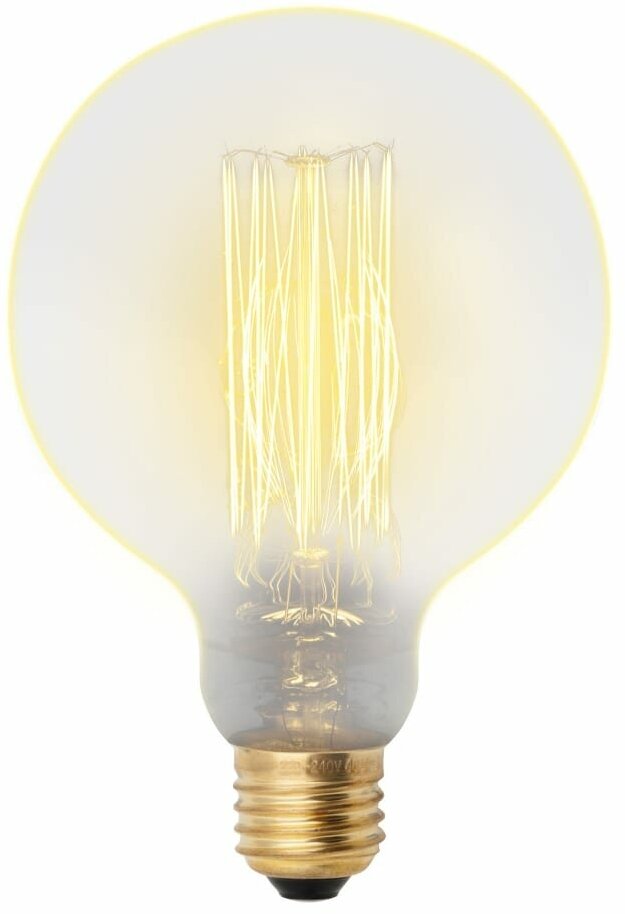 Лампа накаливания Uniel Vintage. Форма шар IL-V-G125-60/GOLDEN/E27 VW01 UL-00000480