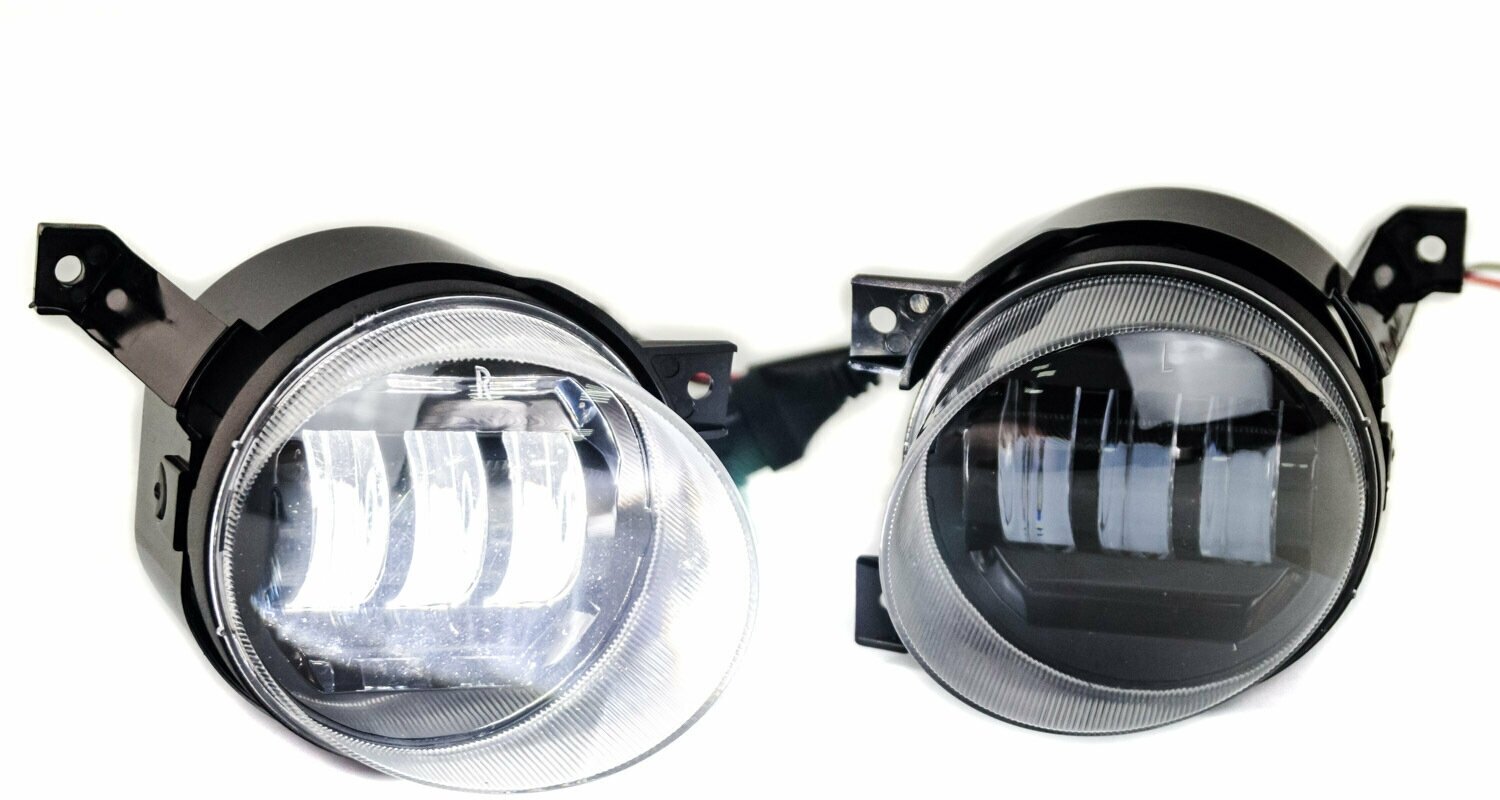 ПТФ светодиодные с регулировкой SL 30W на Volkswagen Golf 5, MK6, Sagitar, Touran, Caddy