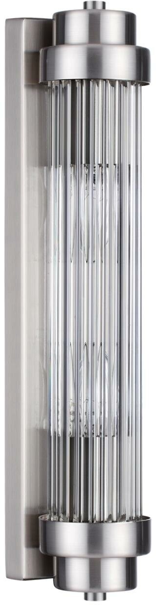 4823/2W WALLI ODL21 517 никель/прозрачный Настенный светильник E14 2*40W LORDI