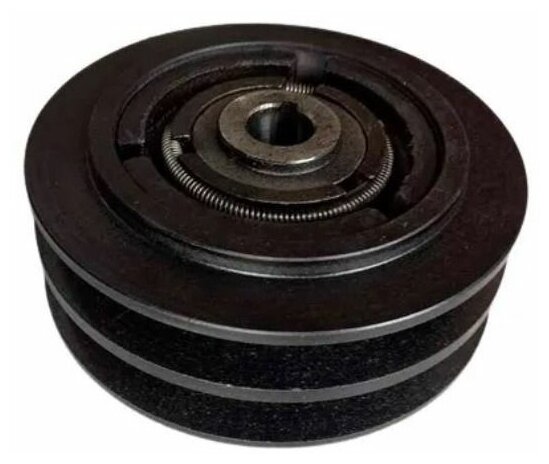 Муфта сцепления для виброплиты 2A130-20-5 (D-130мм, d-20мм, 2-ручейковый, профиль A)