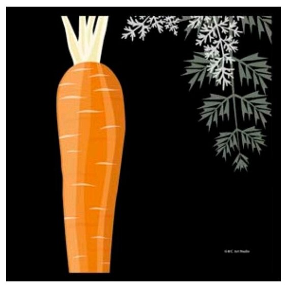 Постер в раме G&C art studio 2407D 500x500