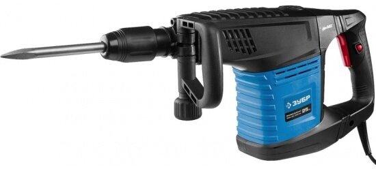 Отбойный молоток + кейс Зубр ЗММ-25-1500 ЭВК, серия «профессионал»