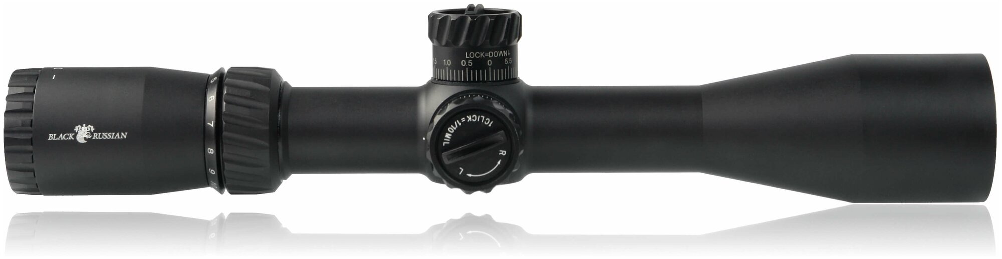 Прицел оптический Veber Black Russian 4-14x44 SF TSS RGB