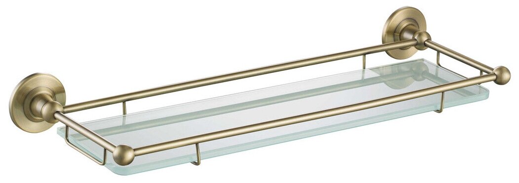 Полка стеклянная Timo (Тимо) Nelson 160072/02 антик