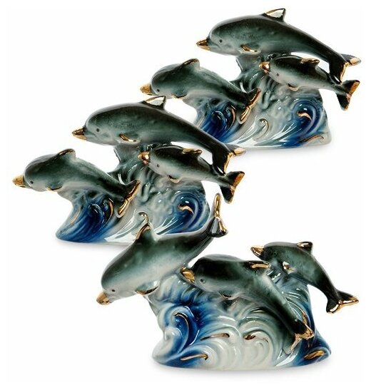 Комплект из трех фигурок Семейства дельфинов VS-411 113-108511