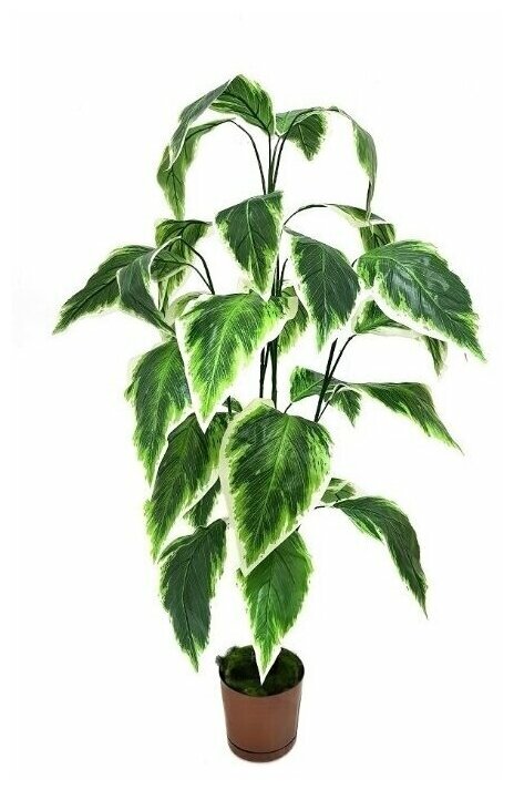 Искусственные растения хоста / искусственные растения для декора / декор для дома