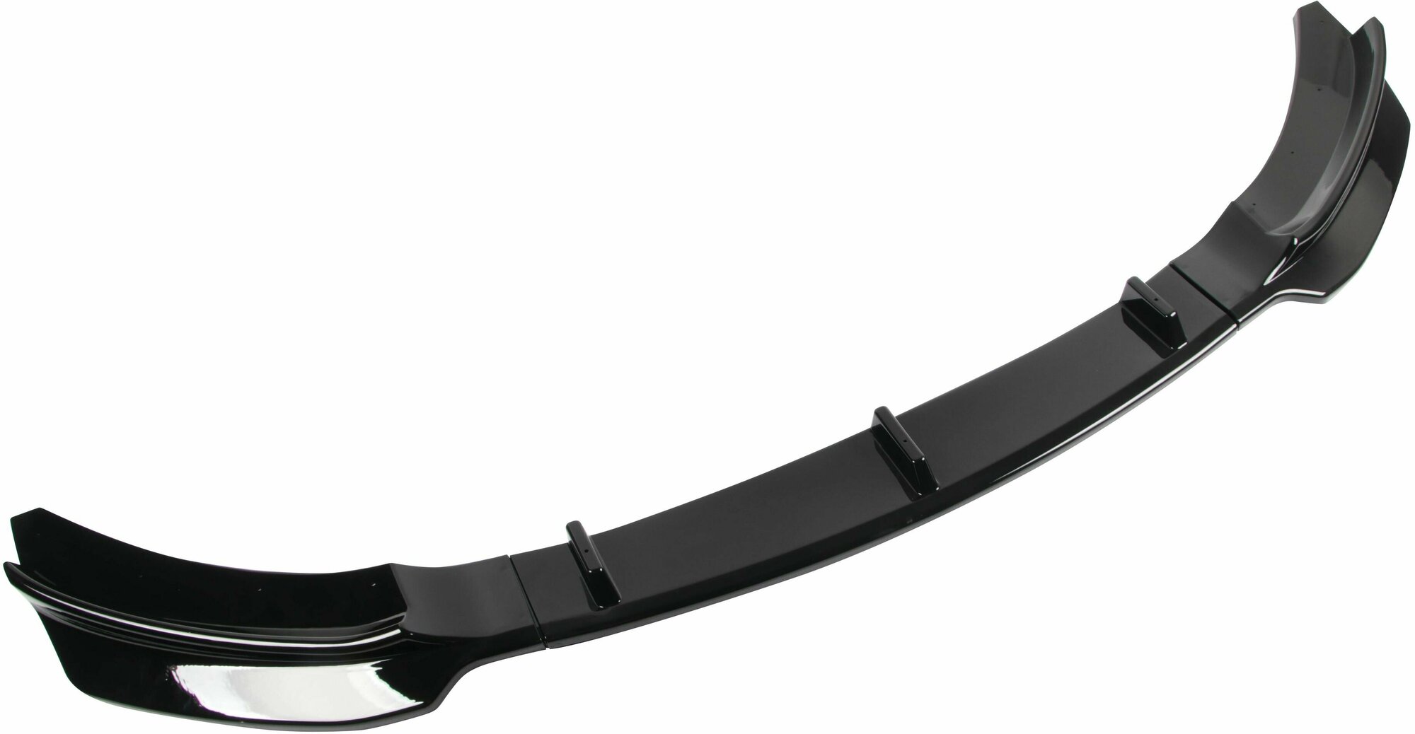 Губа переднего бампера BMW F32 F36 F33 4 series M sport черный глянец