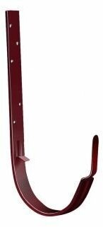 Крюк длинный Optima 125мм RAL 3005 Красное вино - 6 шт.