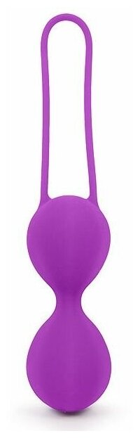 Фиолетовые вагинальные шарики на силиконовом шнурке, фиолетовый, Для женщин, силикон, 3,1