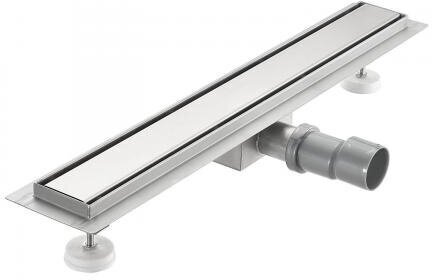 Душевой лоток с решеткой под кладку плитки (сухой +гидрозатвор)70мм х1200ммZeissler BAD4512002