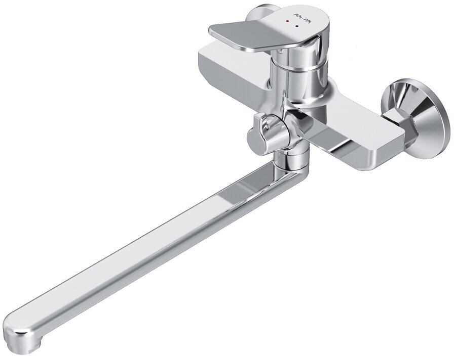 Смеситель для ванны и душа Am.Pm X-Joy (F85A90000), с длинным изливом