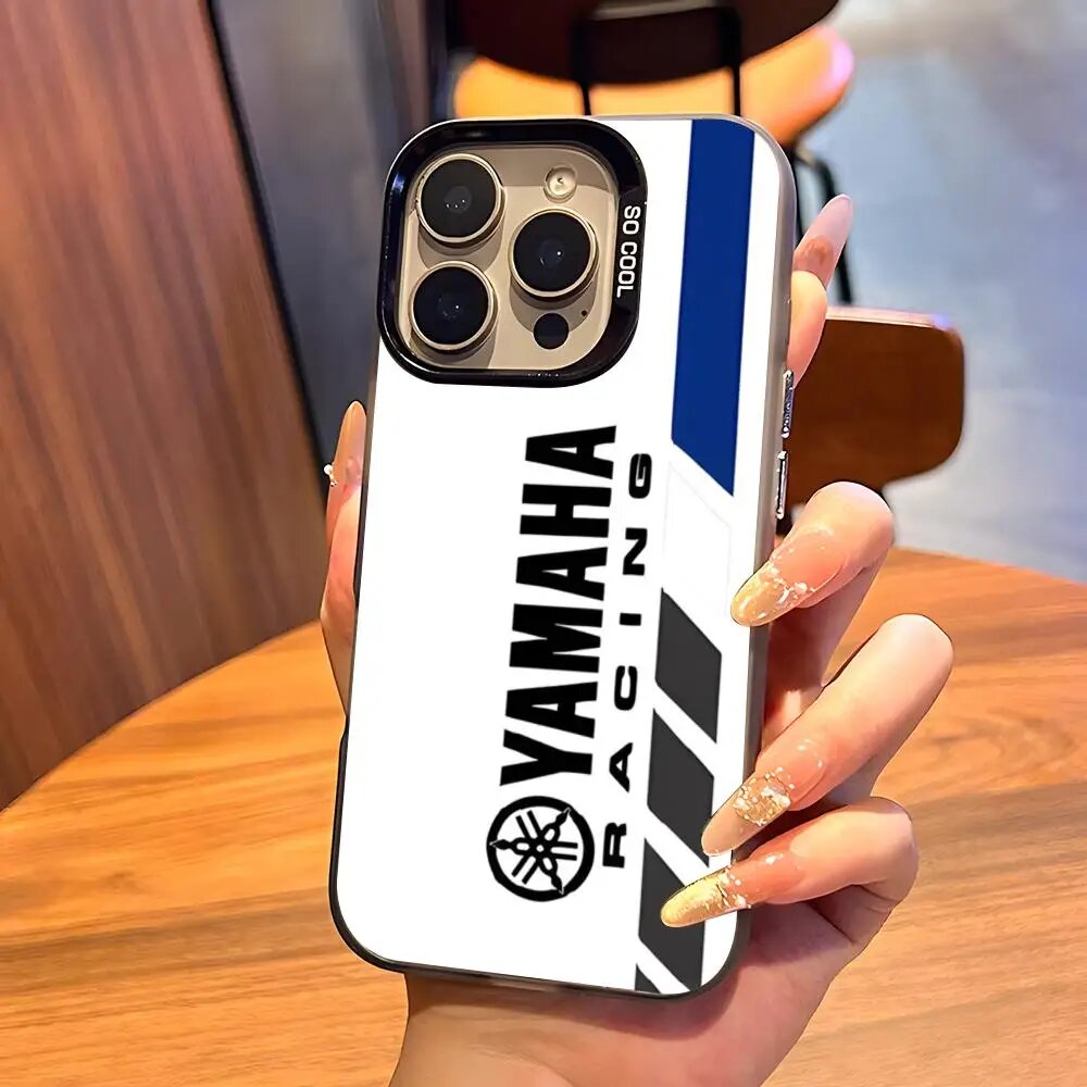 Чехол для телефона Yamaha M-Motorcycle R-Racing для IPhone 17 Air 16 15 14 Plus Black10, iPhone 16