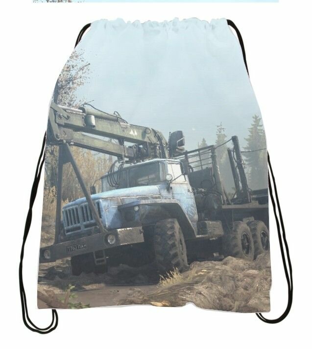 Сумка-мешок для обуви Spintires, Спинтайрес №2