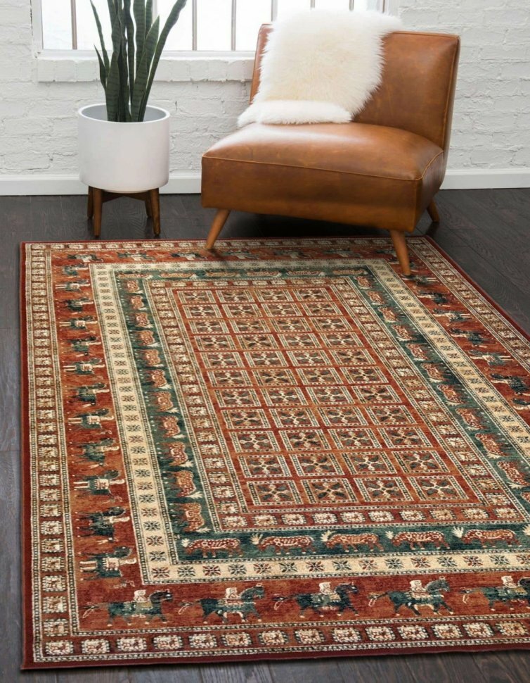 Шерстяной ковер коллекции «KASHQAI» 4301-300 из Бельгии (2.4 х 3.4 м)