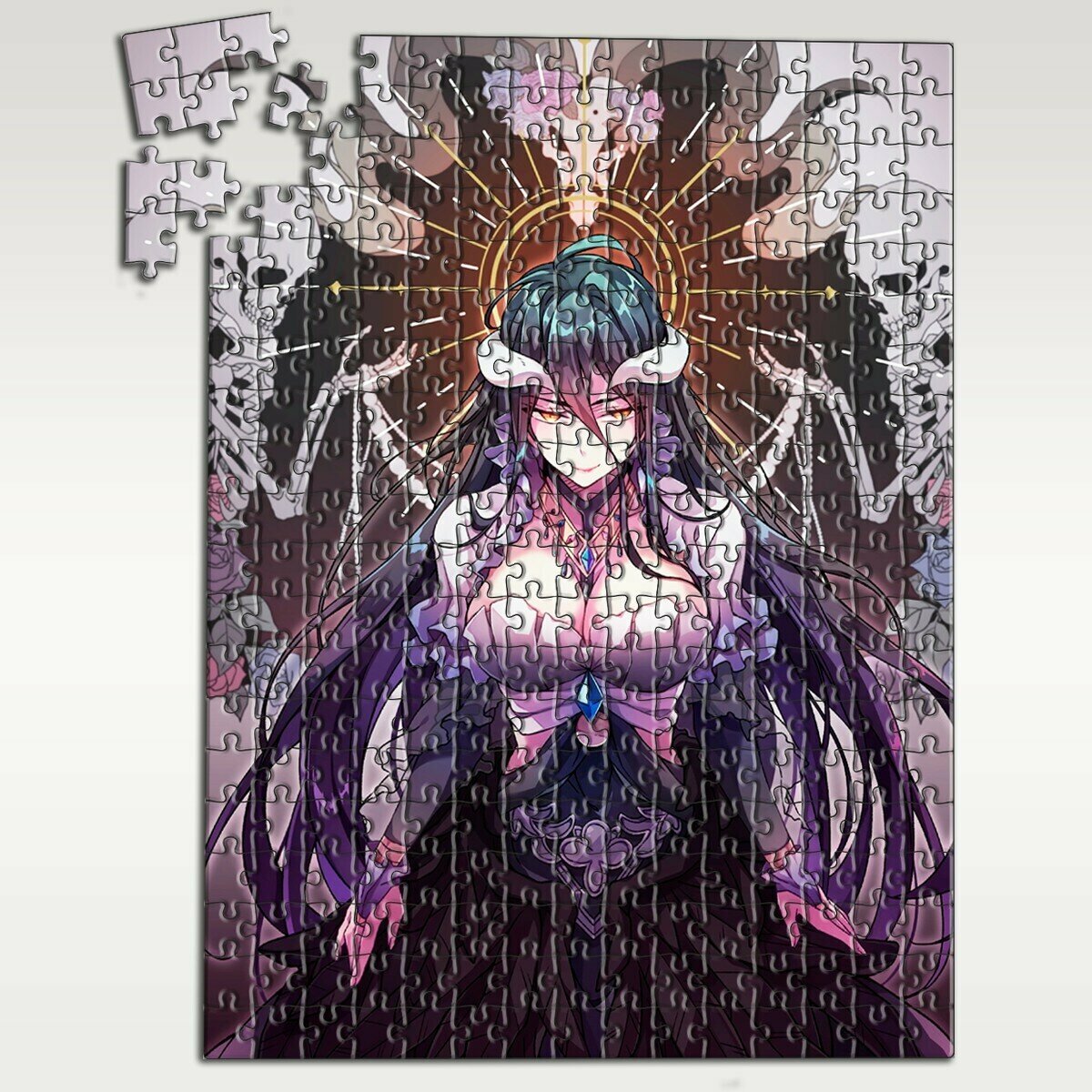 Пазл картонный А3: модель Аниме Overlord - 5256 П