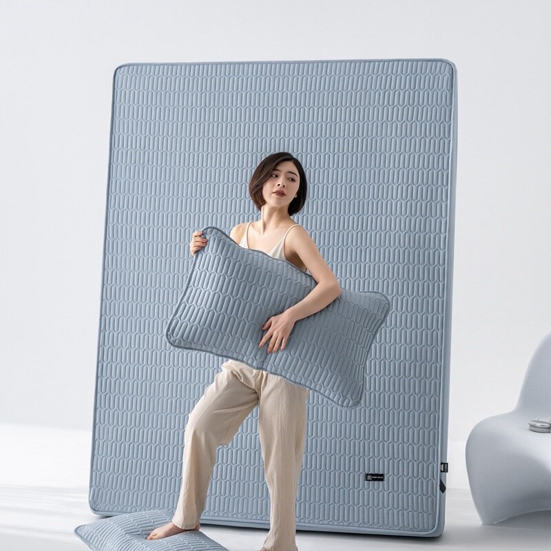 Комплект матраса "Лиза-Голубой туман", 90x200 см, водонепроницаемый, для ночного недержания мочи