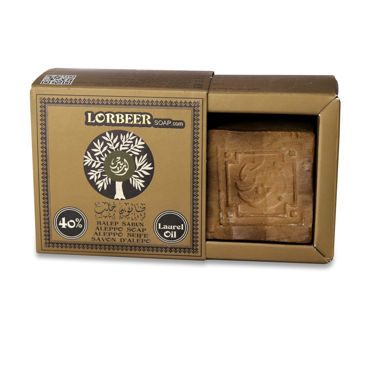 Lorbeer Традиционное алеппское мыло 40% лавра
