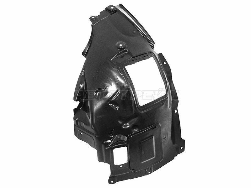 Подкрылок SAT, для BMW 3 Series F30, передняя, левая, черный, передняя часть