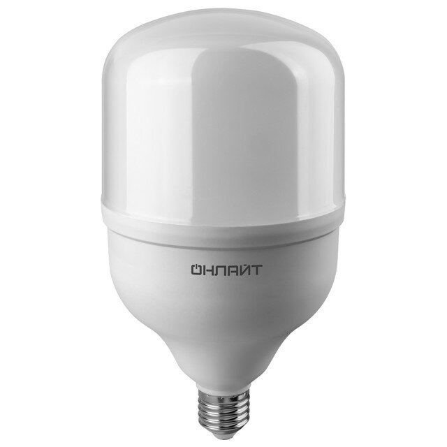 Онлайт светодиодная лампа 70Вт E27 230В 5300 лм 4000 К матовый цилиндр для дома и офиса