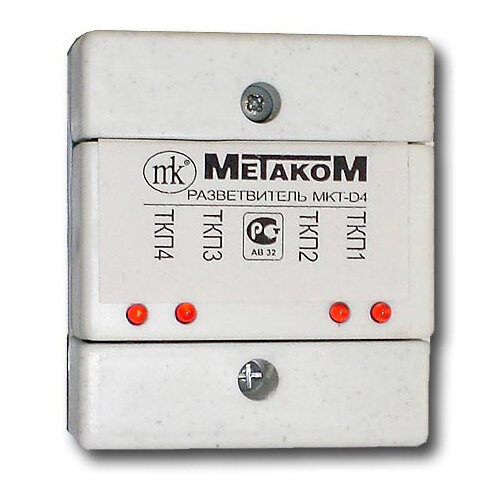 MKT-D4 разветвитель трубок Метаком
