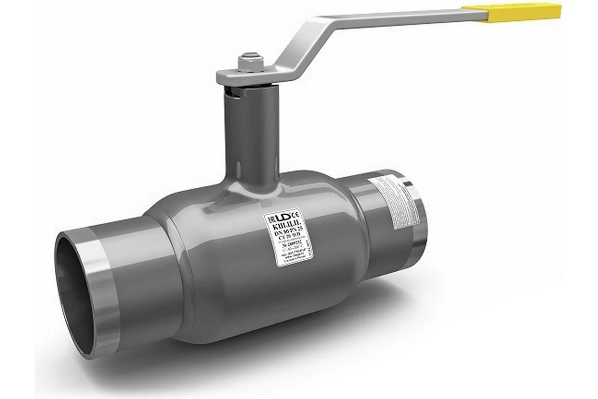 LD Кран шаровой кшцп из стали 20 Ду40 Ру4,0 МПа арматура для трубопроводов.