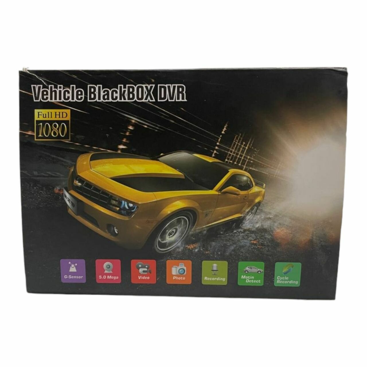 Видеорегистратор автомобильный FullHD blackbox DVR 5мп, экран 3 дюйма