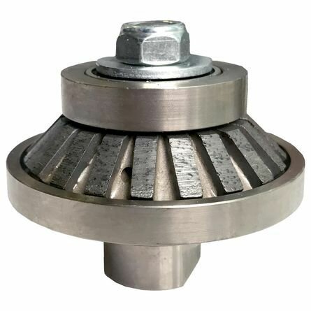 Сегментная профильная фреза по граниту Inox E10 без водяного охлаждения, CDL (СДЛ)