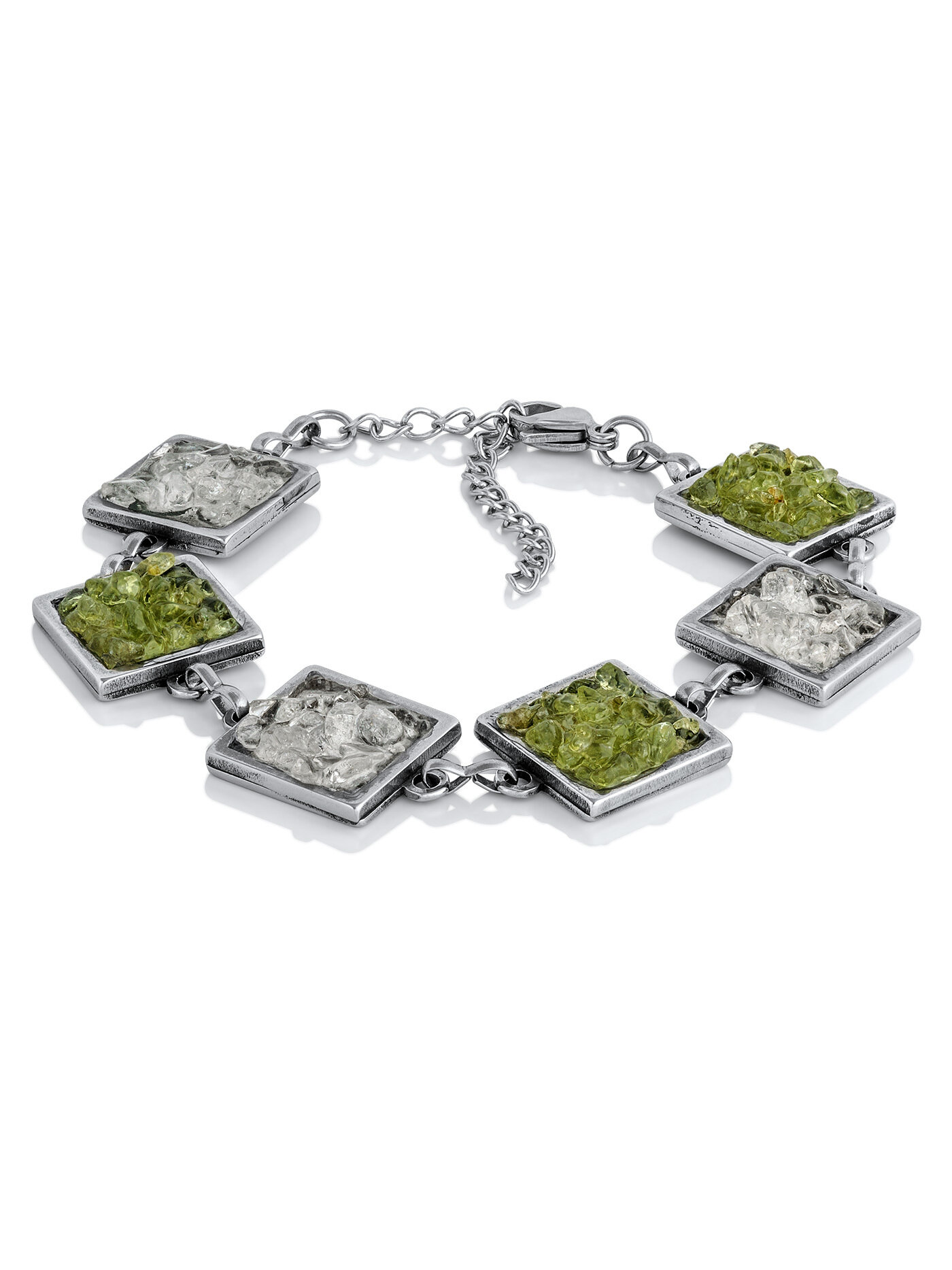 Браслет, горный хрусталь