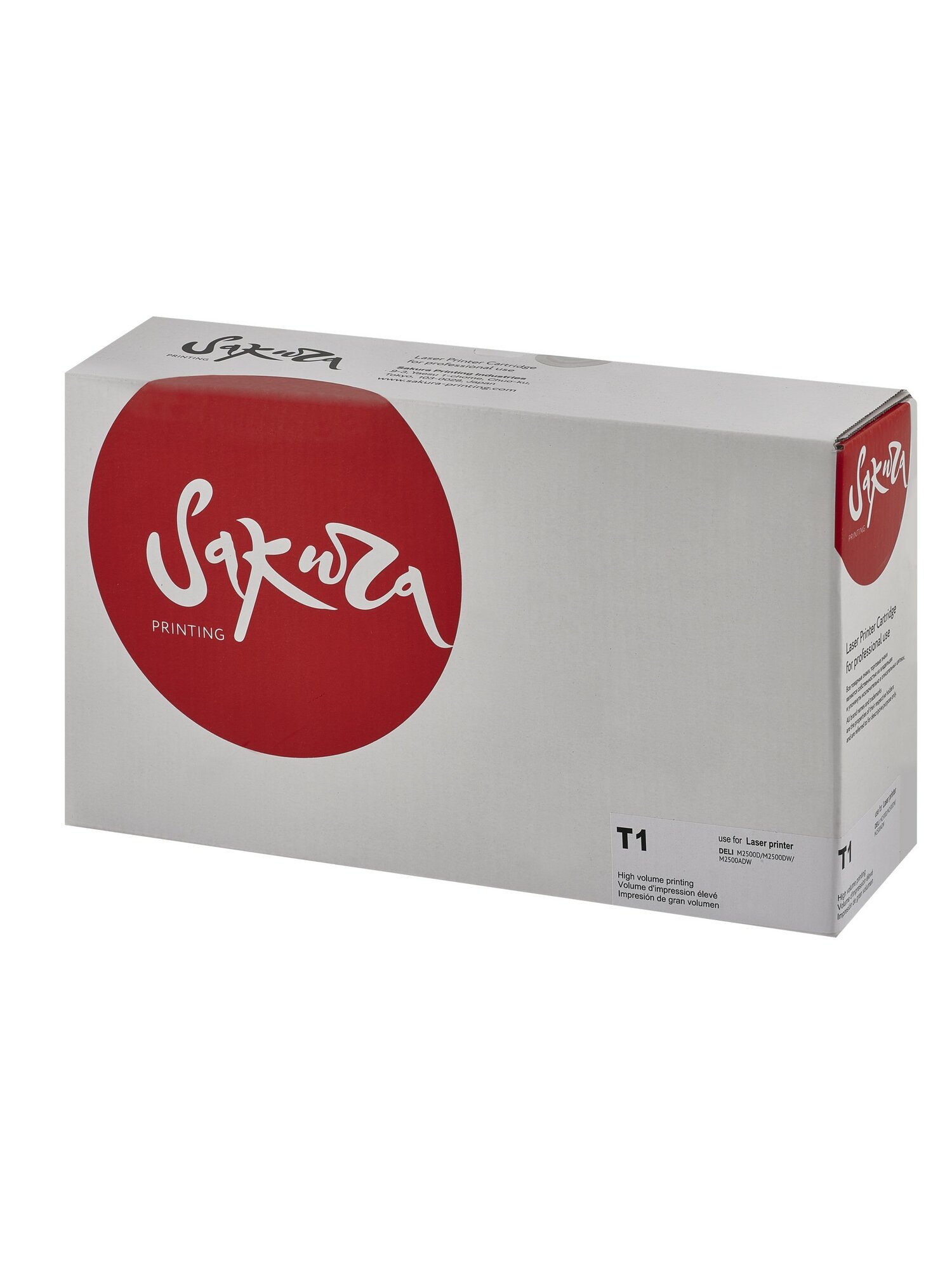 Картридж Sakura T1 для Deli P2500DW/M2500DW, черный, 3500к.