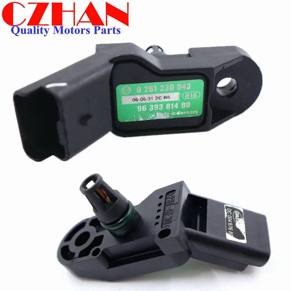 Датчик абсолютного давления в коллекторе 0261230043 9639381480 DC00467680 для PEUGEOT Citroen 106 PARTNER 206 307 807 407 1007 207