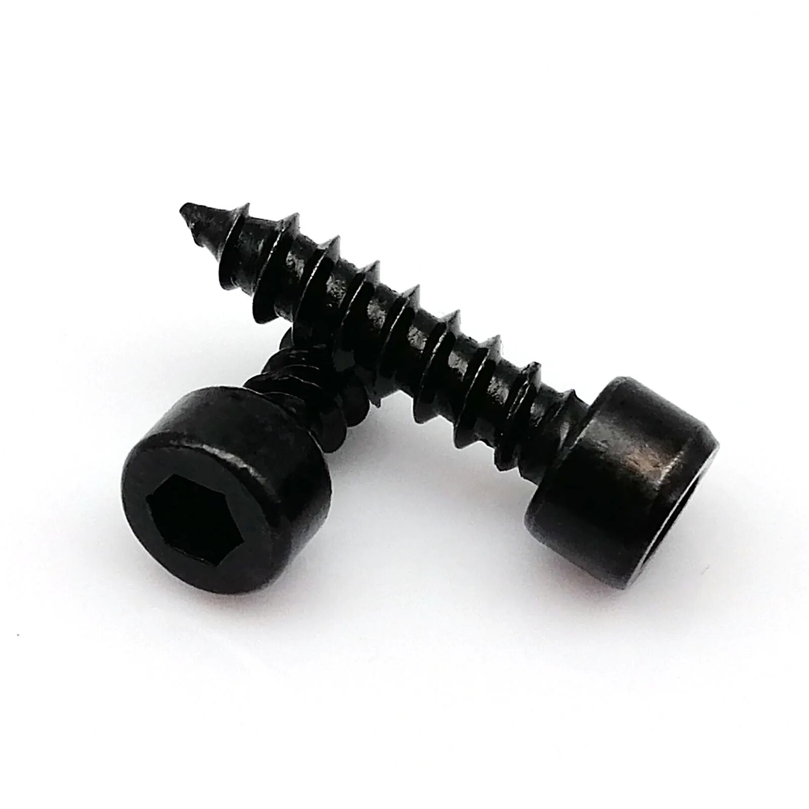 Саморезы по дереву HZYUEGOU M2-M6 10pcs M4, black carbon steel, 25mm