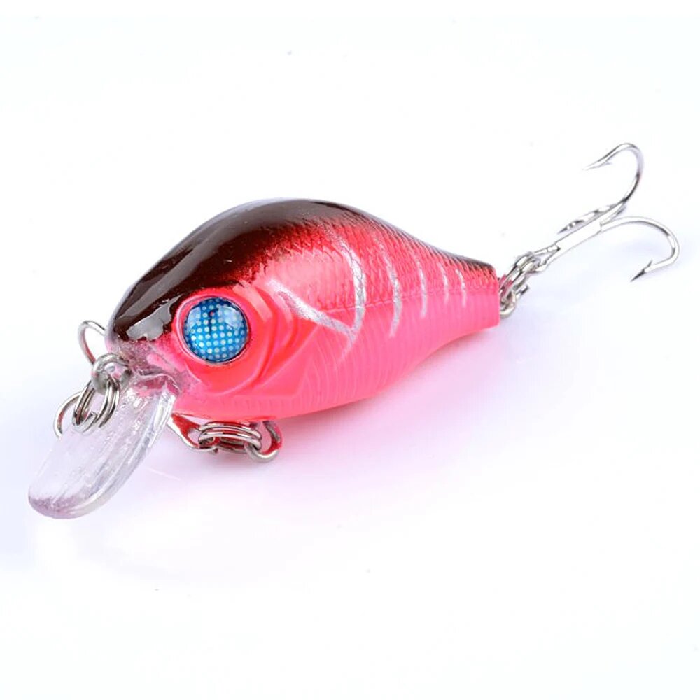 Розовый воблер Crankbait 5.5см, 7.1г, Color: 07