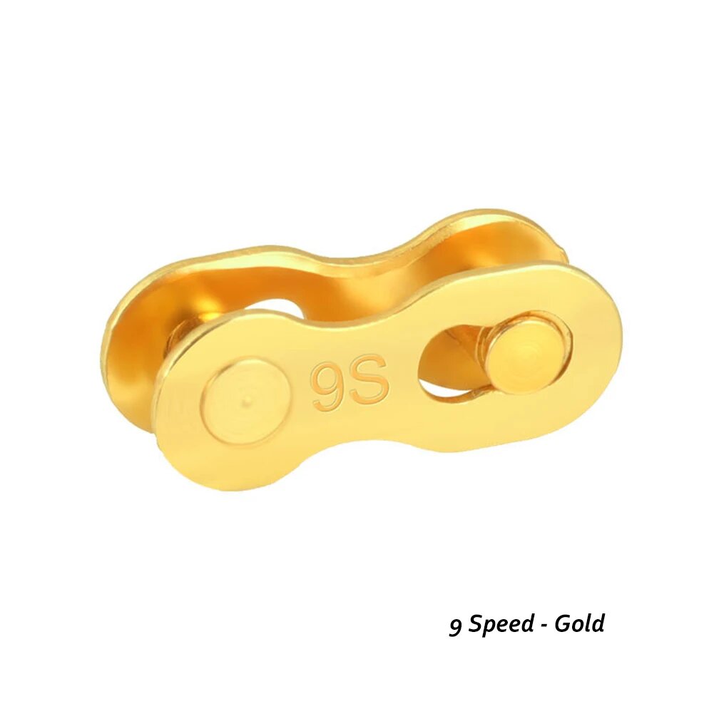Велоцепь 9 Speed-Gold, соединительный замок