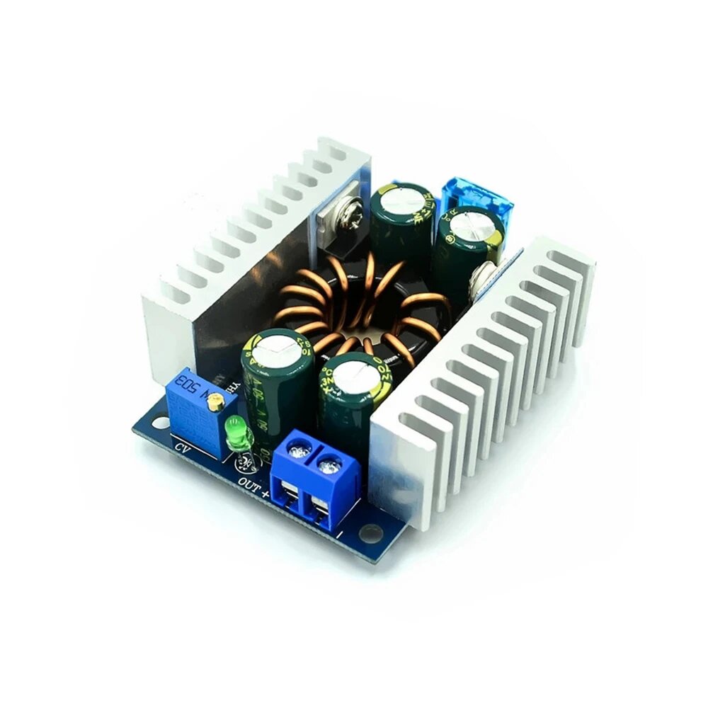 Повышающий источник питания 150 Вт, 8 А, модуль повышения напряжения постоянного тока от 8-32 В до 9-46 В, зарядное устройство постоянного тока