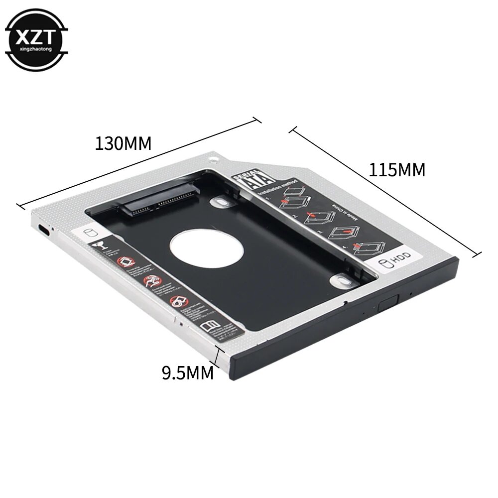 WYMECT HDD Caddy SATA 3.0 для ноутбука B