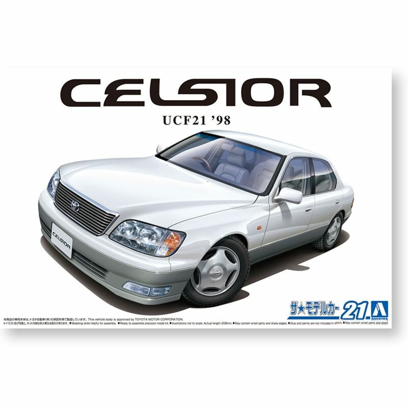 Сборные автомобилей модели Aoshima-06300 1/24 Toyota UCF21 Celsior Type C 1998 car model kit