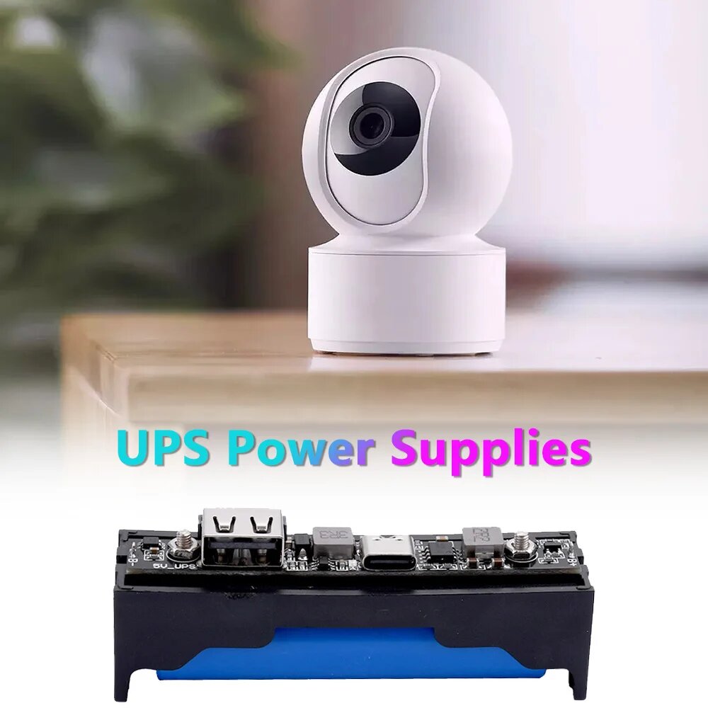 Occkic Источник бесперебойного питания для камеры 5В 18650