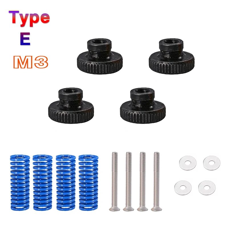 Комплект запчастей для 3D принтеров 5Aplusreprap Type E - Blue Spring