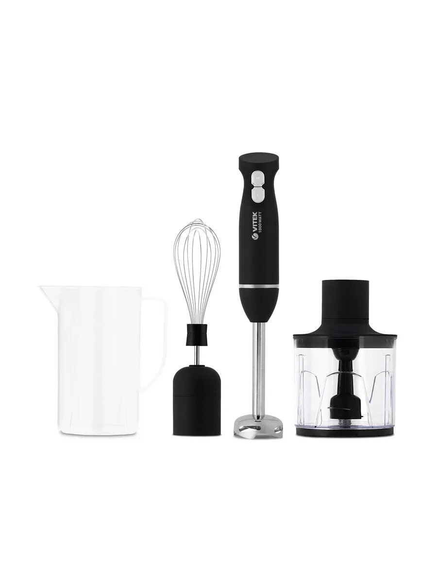 Блендер погружной Vitek VT-8527 1000Вт черный
