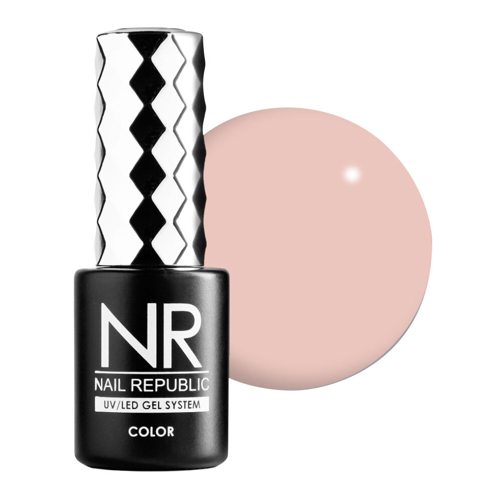 Гель-лак для ногтей Nail Republic №230, Персиковая нуга, 10 мл