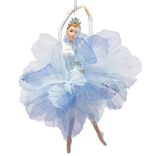 Елочная игрушка Балерина Дженис - Perfection 17 см, подвеска, EDG, 6500118A881-1