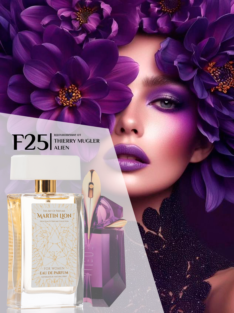 Парфюмерная вода женская стойкая духи женские сладкие F25 Soft Dream Martin Lion