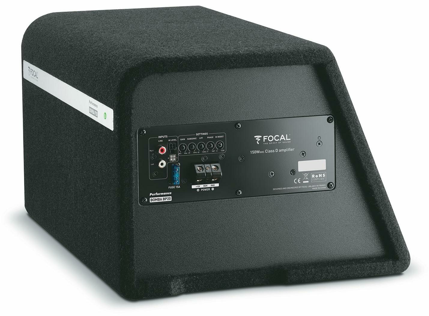 Сабвуфер автомобильный Focal Access Bomba BP20 активный