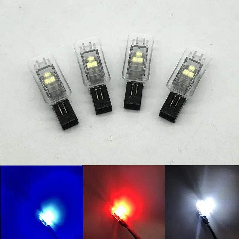 Светодиодный светильник для ног Blue 2 PCS VW Jetta ID.4 Tayron T-Roc Talagon TCross