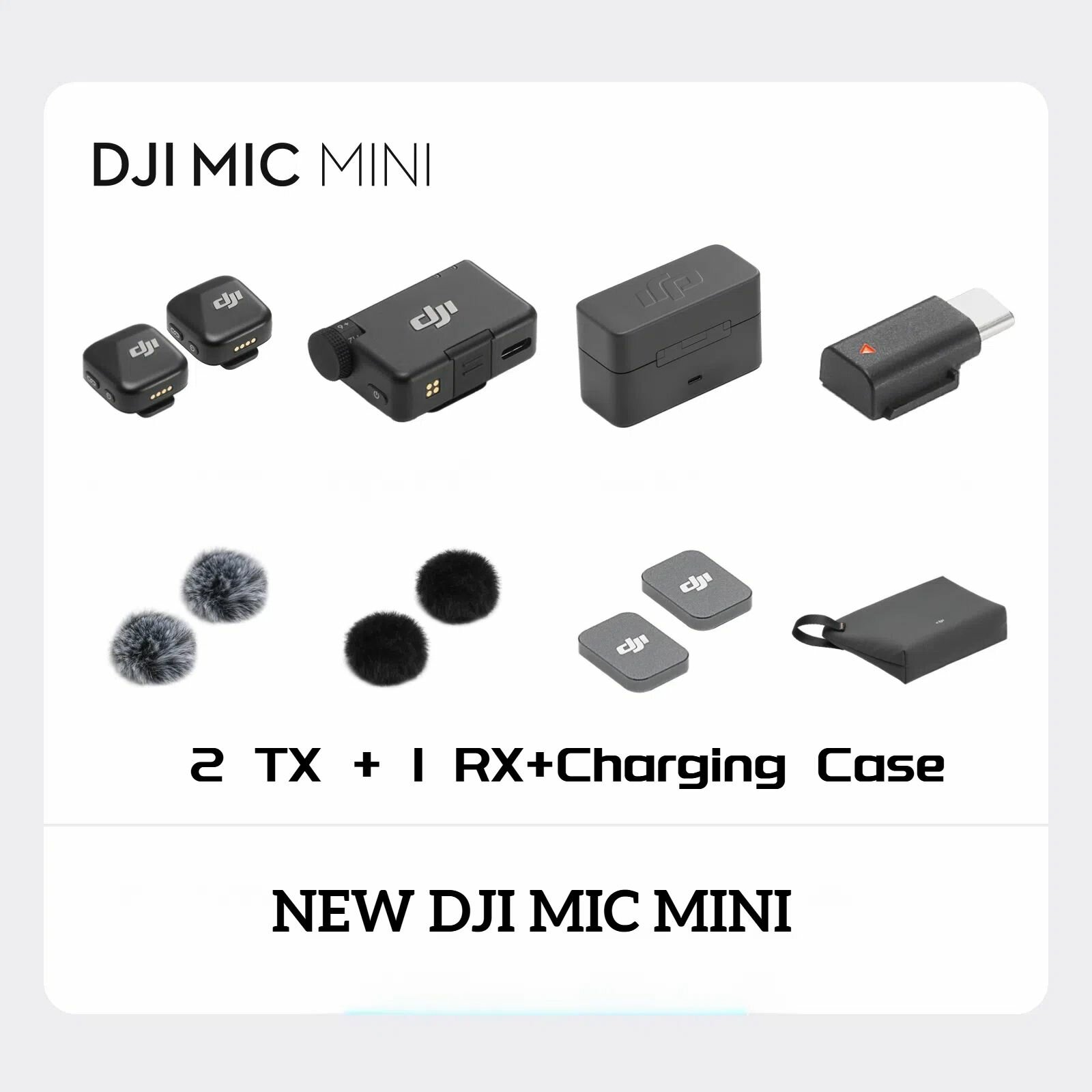 DJI Микрофон Новый продукт MIC MINI, бежевый